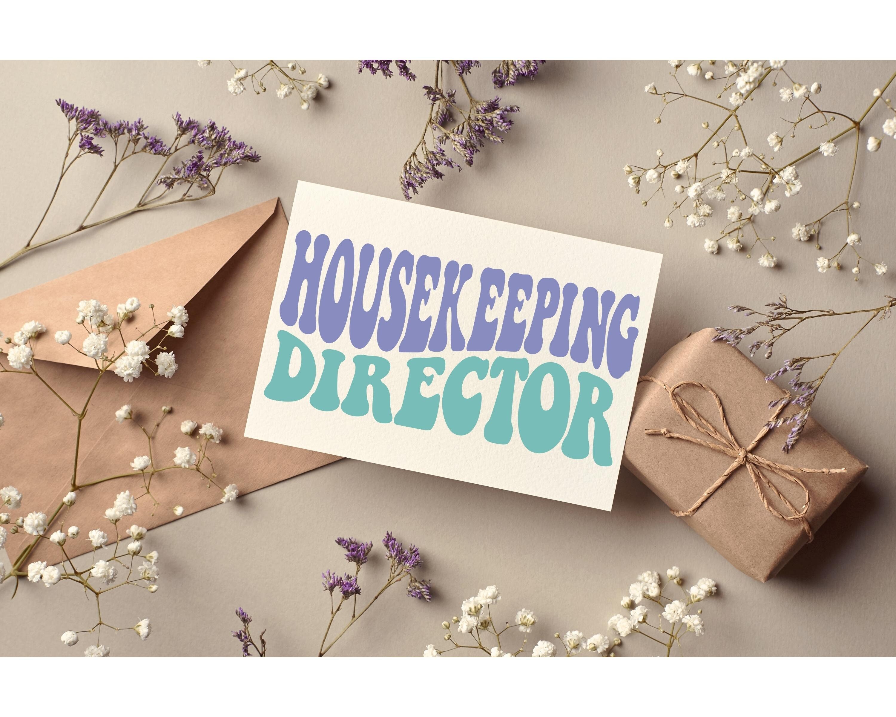 Housekeeping Director SVG Housekeeping Director PNG - Etsy