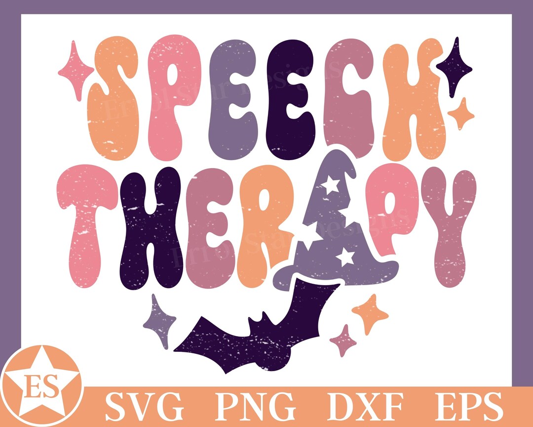 Halloween SLP SVG |halloween Speech Therapist Svg Spooky Speech Therapy ...