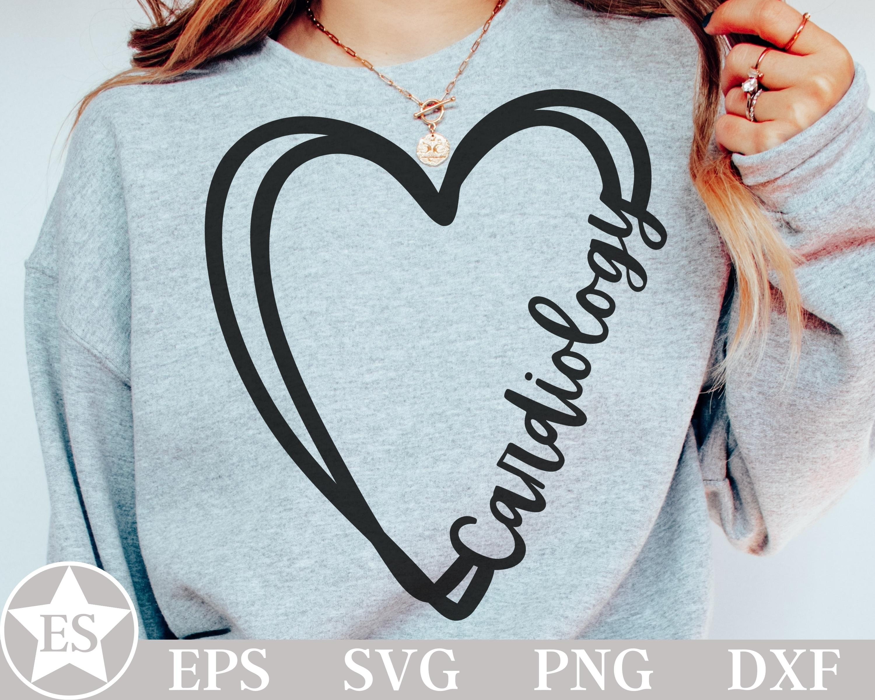 Cardiology SVG Cardiac Crew Svg Cardiologist Svg Heart - Etsy UK
