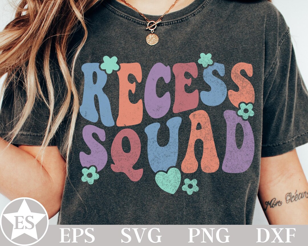 Recess SVG | School Recess Png | School Recess Squad Svg | Recess Shirt ...