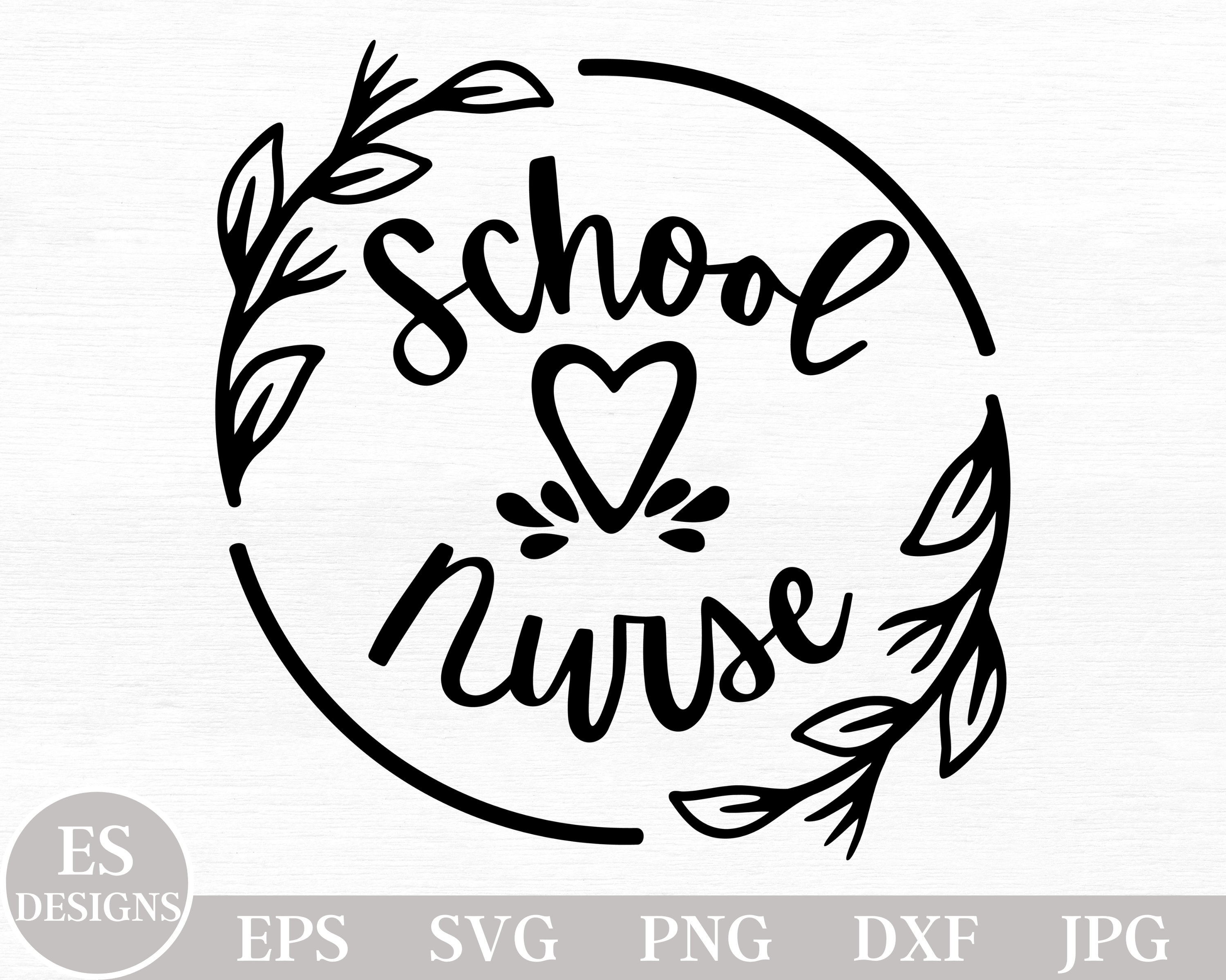 School Nurse SVG School Nurse PNG Nurse School Svg - Etsy
