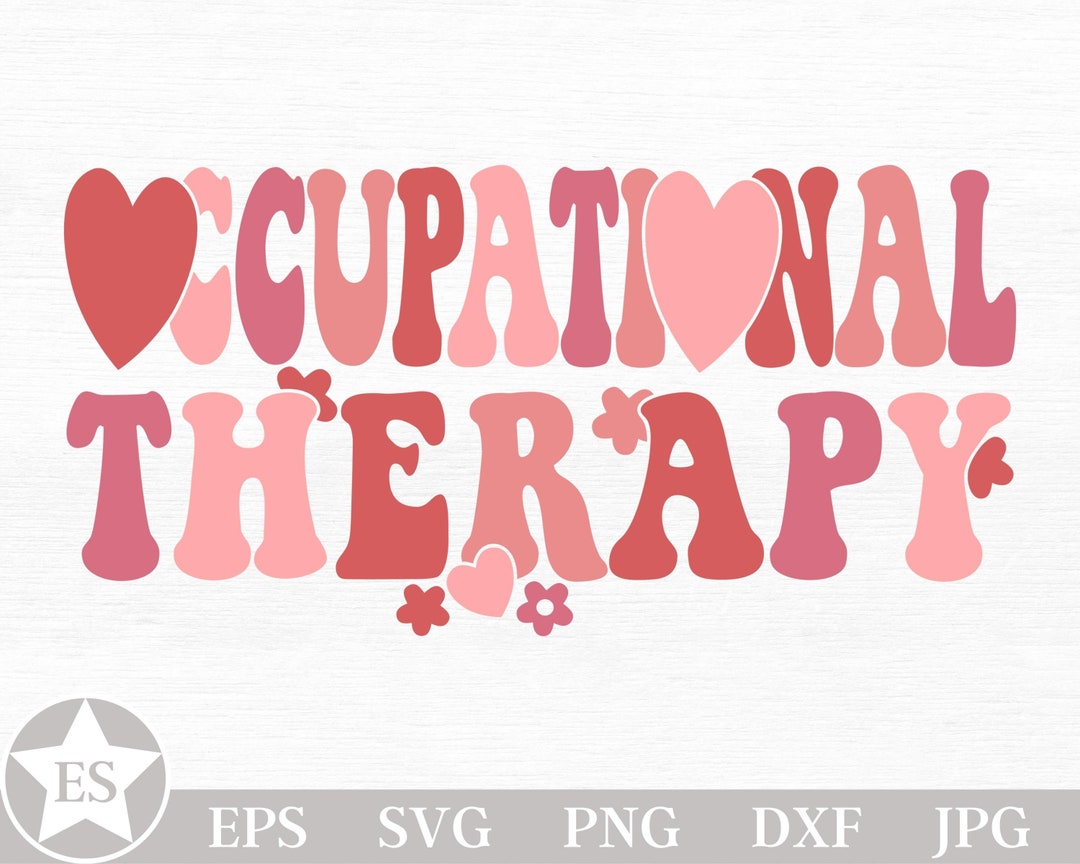 Valentine's Day Occupational Therapy SVG Valentine's Occupational ...