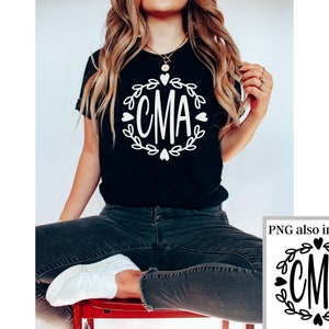 CMA SVG CMA Png Certified Medical Assistant Svg Cma Sublimation Png ...