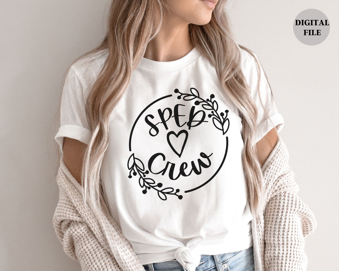 SPED Crew Svg Special Education Svg SPED Crew Png SPED Team - Etsy