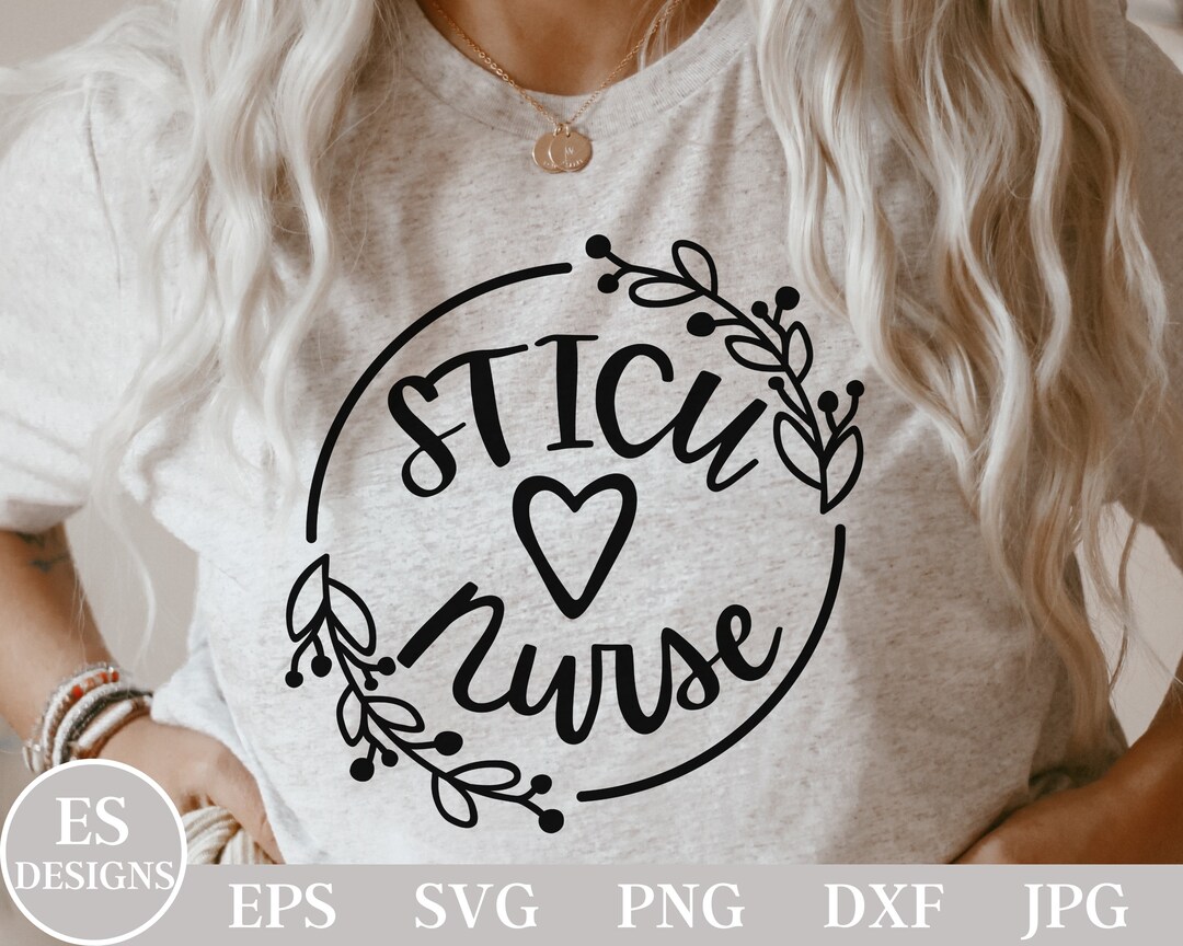 STICU Nurse PNG | STICU Nurse Svg | Surgical Trauma Nurse Svg ...