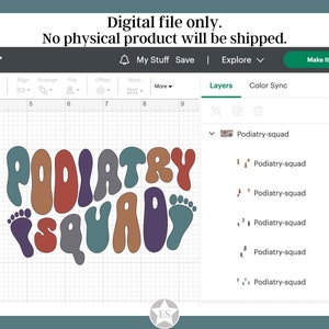 Podiatry SVG Podiatry Squad Svg Foot Doctor Png Podiatry Png Podiatrist ...