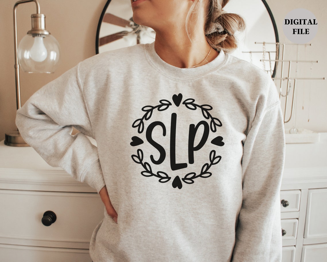 SLP SVG Speech Therapist Svg Speech Language Svg SLP Png - Etsy