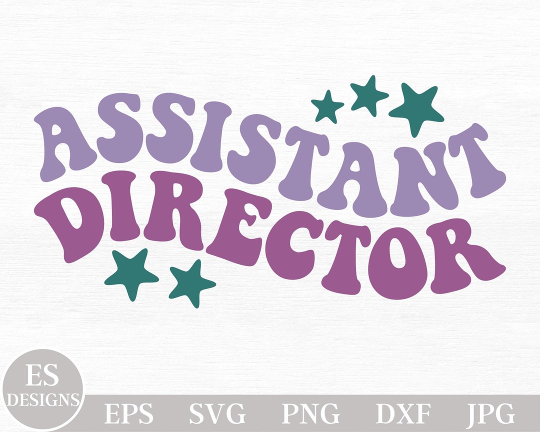 Assistant Director SVG | Assistant Director PNG | Assistant Director ...