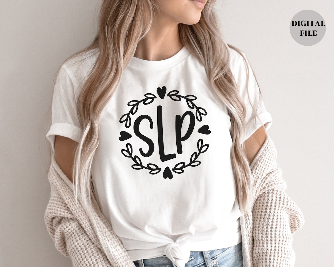 SLP SVG Speech Therapist Svg Speech Language Svg SLP Png - Etsy