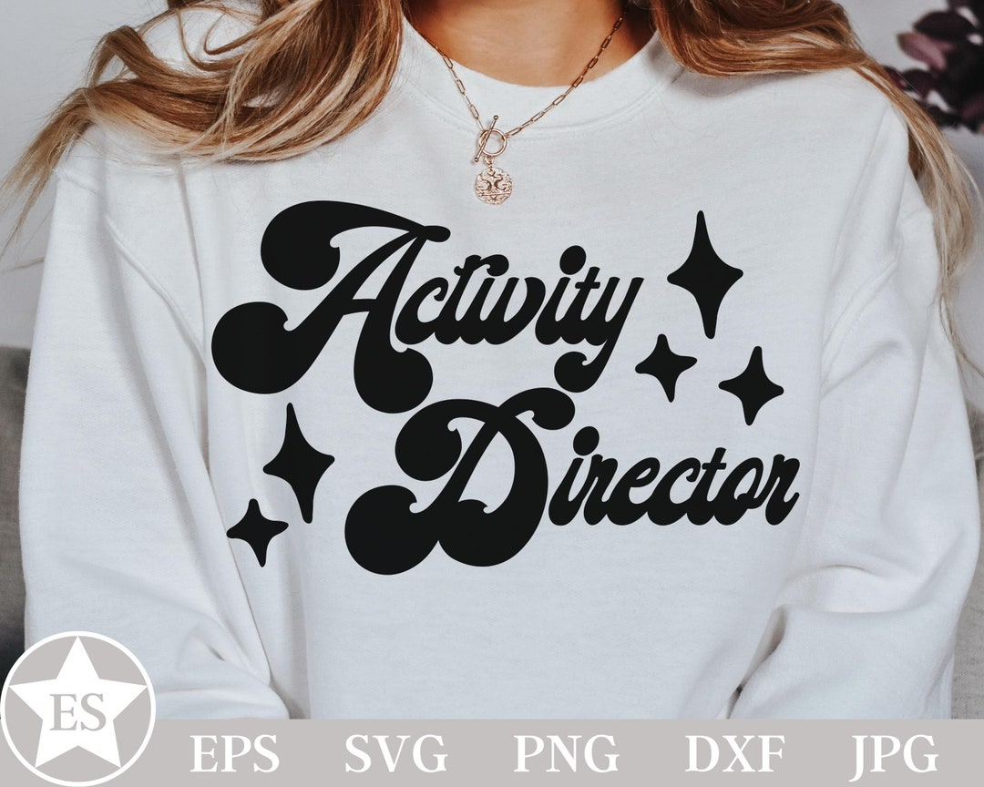 Activity Director SVG | Activity Professional SVG | Director ...