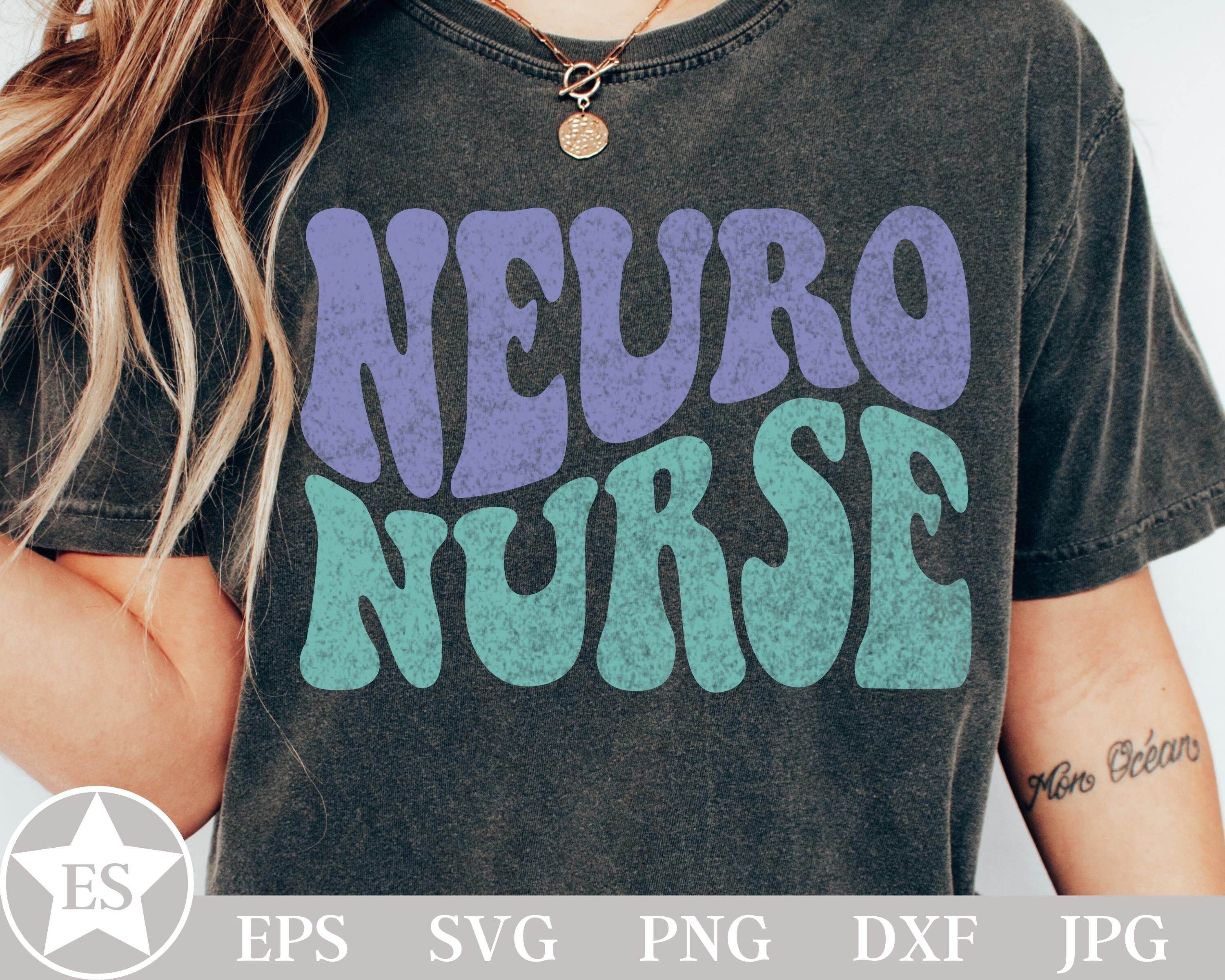 Neuro Nurse Svg Neuro Nurse Png Neuro ICU Nurse Shirt Svg - Etsy