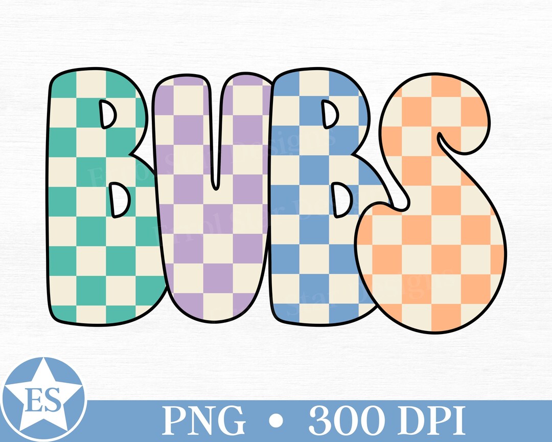 Easter Bubs PNG Sublimation Design | Checkered Boys Easter Png Bubs ...