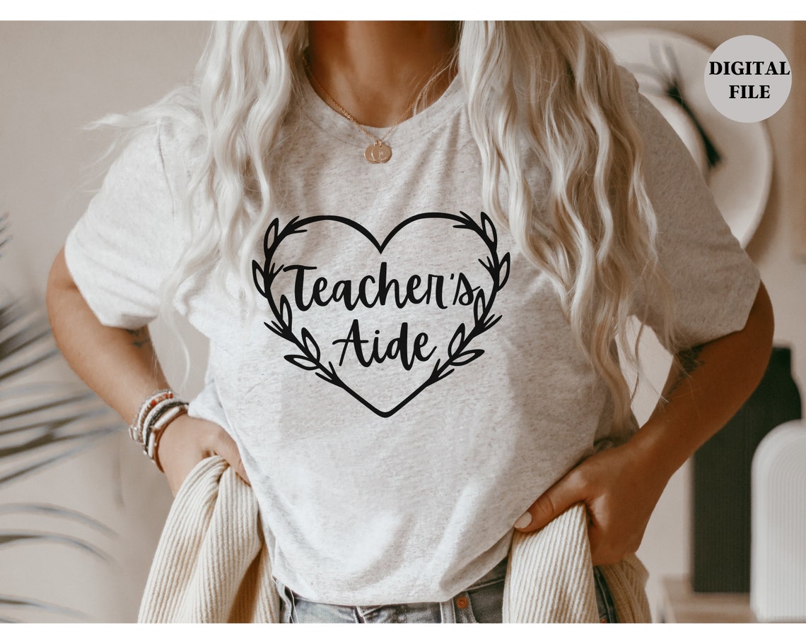 Teacher Aide SVG Teacher's Aide Svg Teacher Aide Png - Etsy