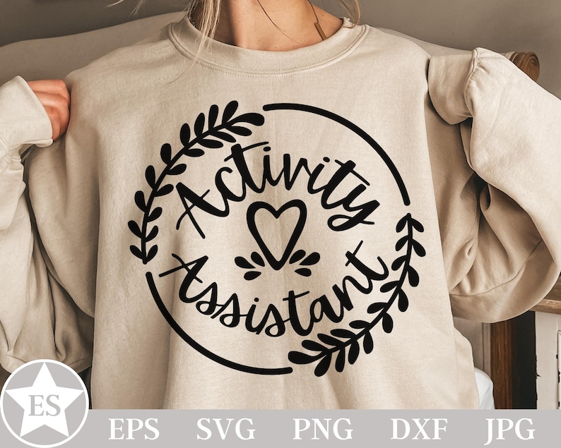Activity Assistant Svg Activity Assistant Png Activities - Etsy