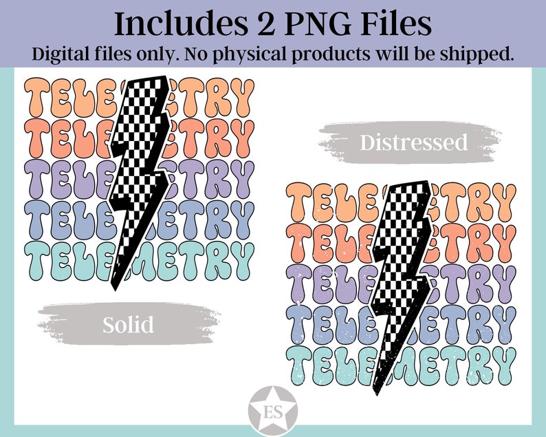 Telemetry PNG | Telemetry Nurse Sublimation Design | Tele Tech ...
