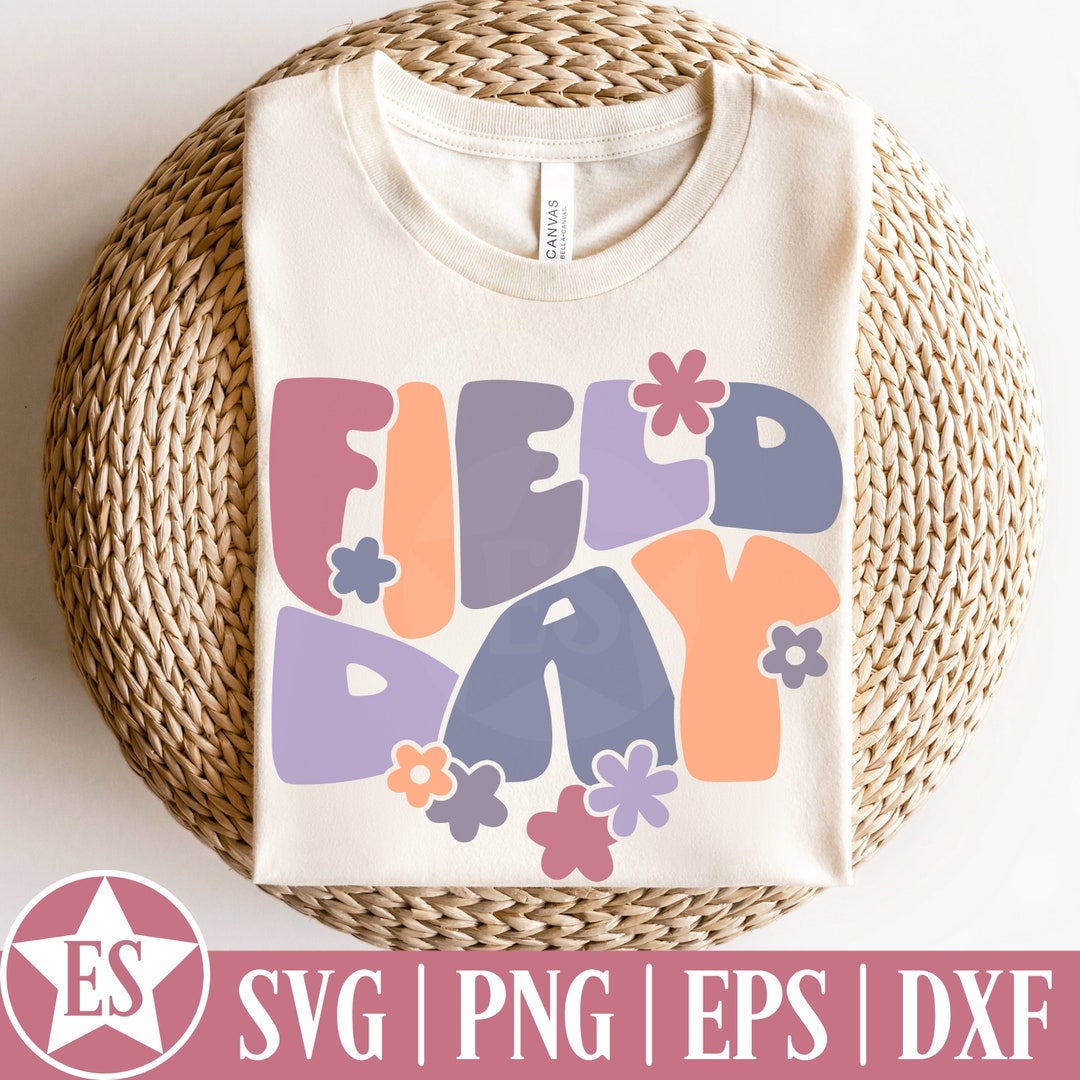 School Field Day SVG Design | Floral Field Day PNG Retro Last Day of ...