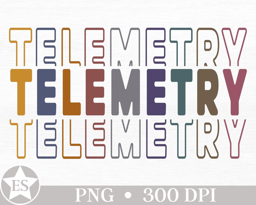 Telemetry PNG | Telemetry Nurse Sublimation Design | Tele Tech ...