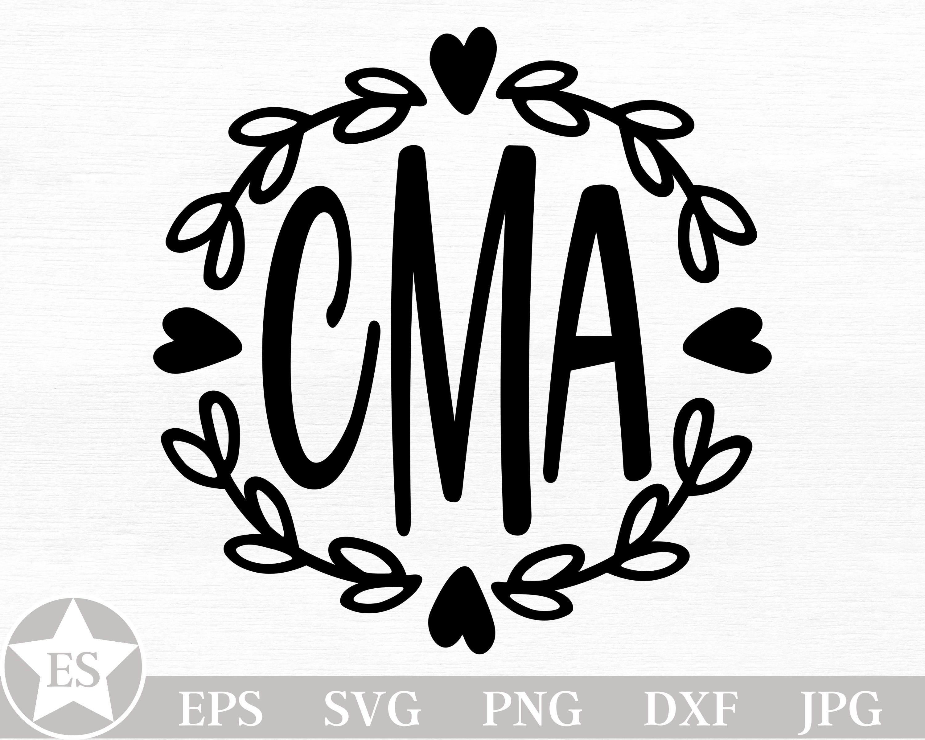 CMA SVG CMA Png Certified Medical Assistant Svg Cma - Etsy