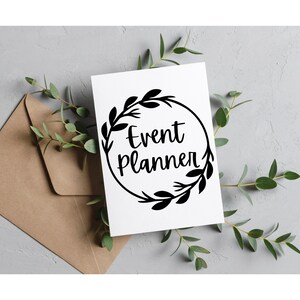 Event Planner SVG | Event Planner PNG | Party Planner Svg | Best Event ...