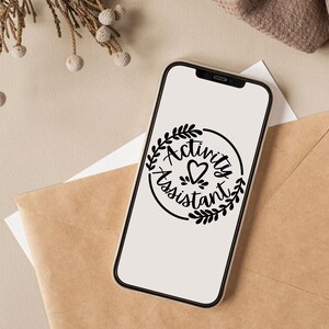 Activity Assistant Svg Activity Assistant Png Activities - Etsy