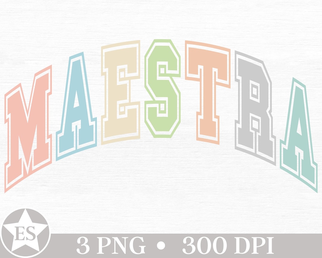 Preppy Spanish Teacher PNG | Maestra Png | High School Spanish Teacher ...