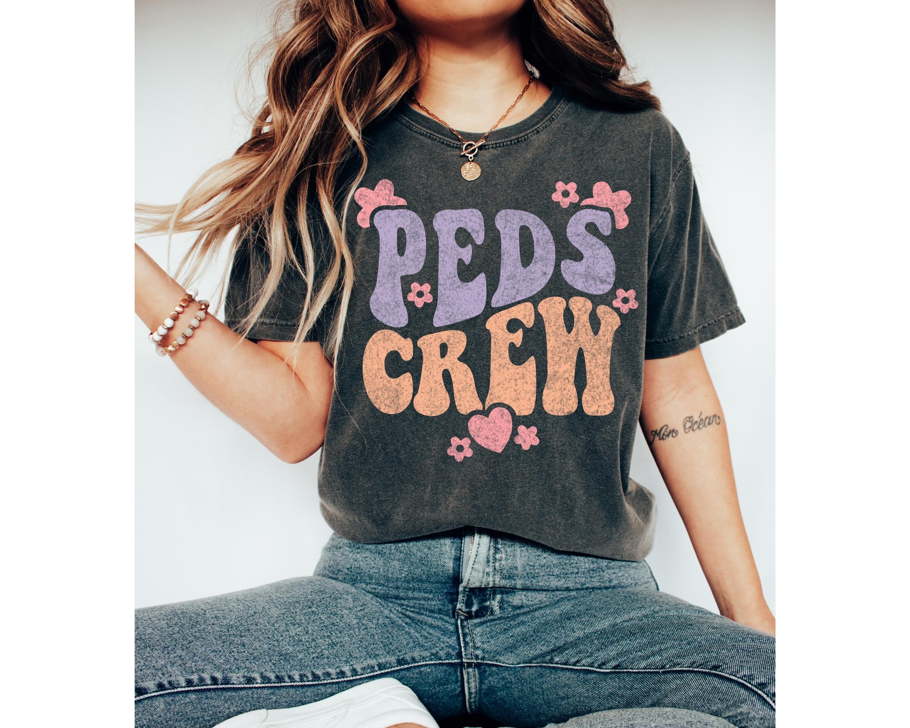 PEDS Crew Png Design Pediatric Nurse Png PEDS Sublimation - Etsy