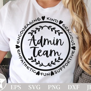 Admin Team SVG Admin SVG Admin Team PNG Admin Png - Etsy
