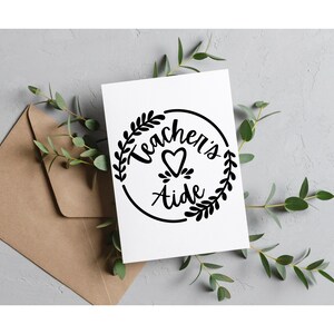 Teacher's Aide SVG | Teacher's Aide PNG | Teacher Assistant Svg ...