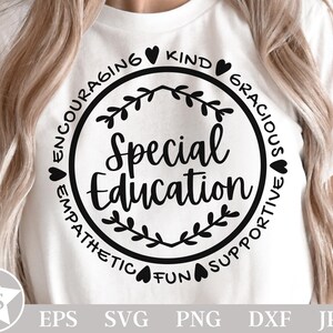 Special Education Svg Special Ed Svg IEP Teacher Svg - Etsy