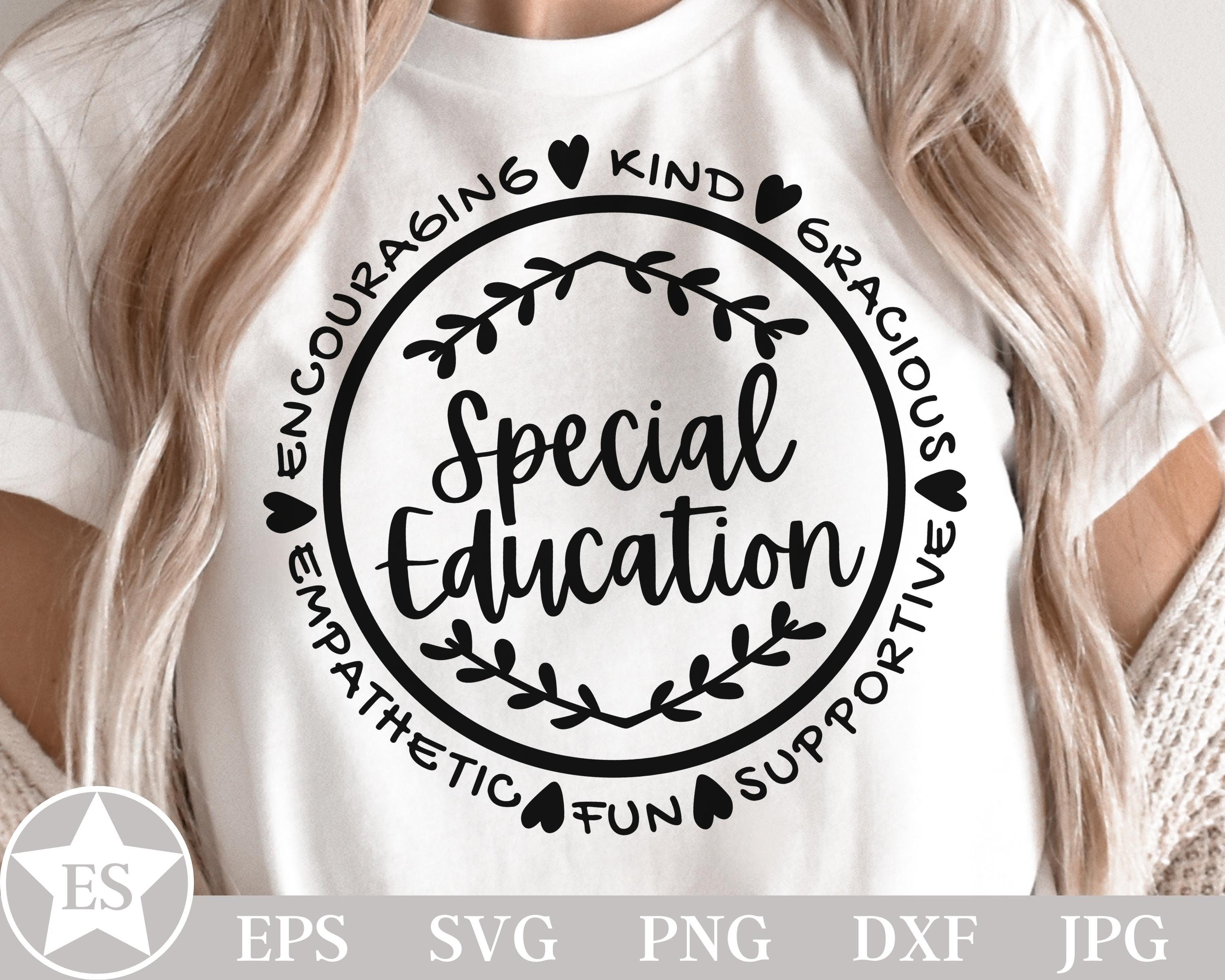 Special Education Svg Special Ed Svg IEP Teacher Svg - Etsy