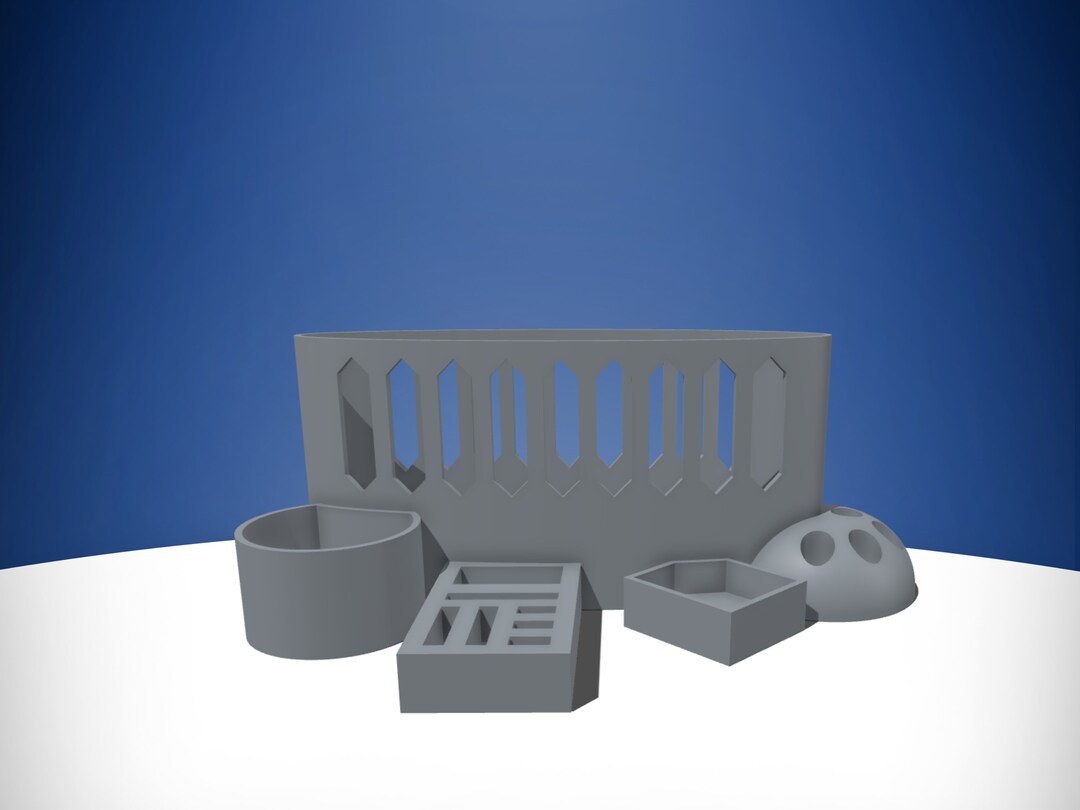 Whimsical Desk Organizer STL File 3D Printing - Etsy