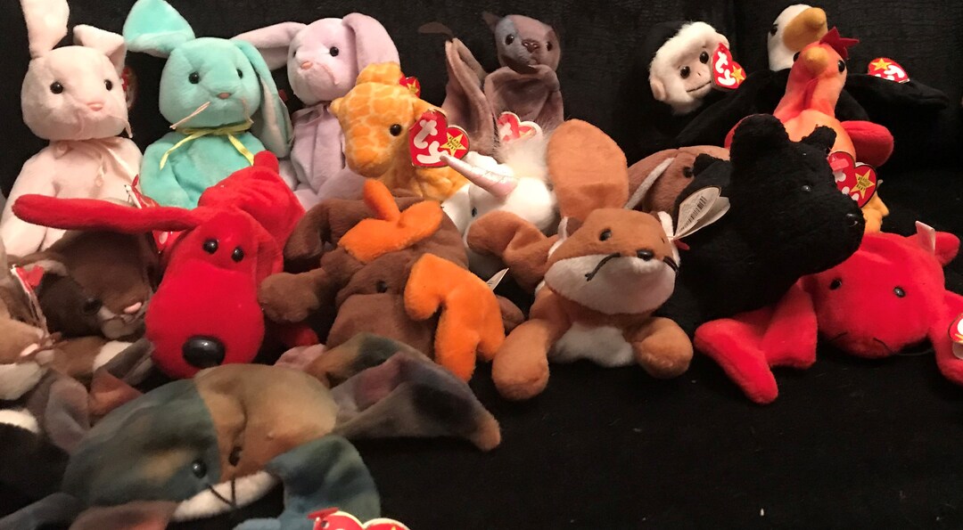Blind Box of Collectible Vintage Ty Beanie Babies - Etsy