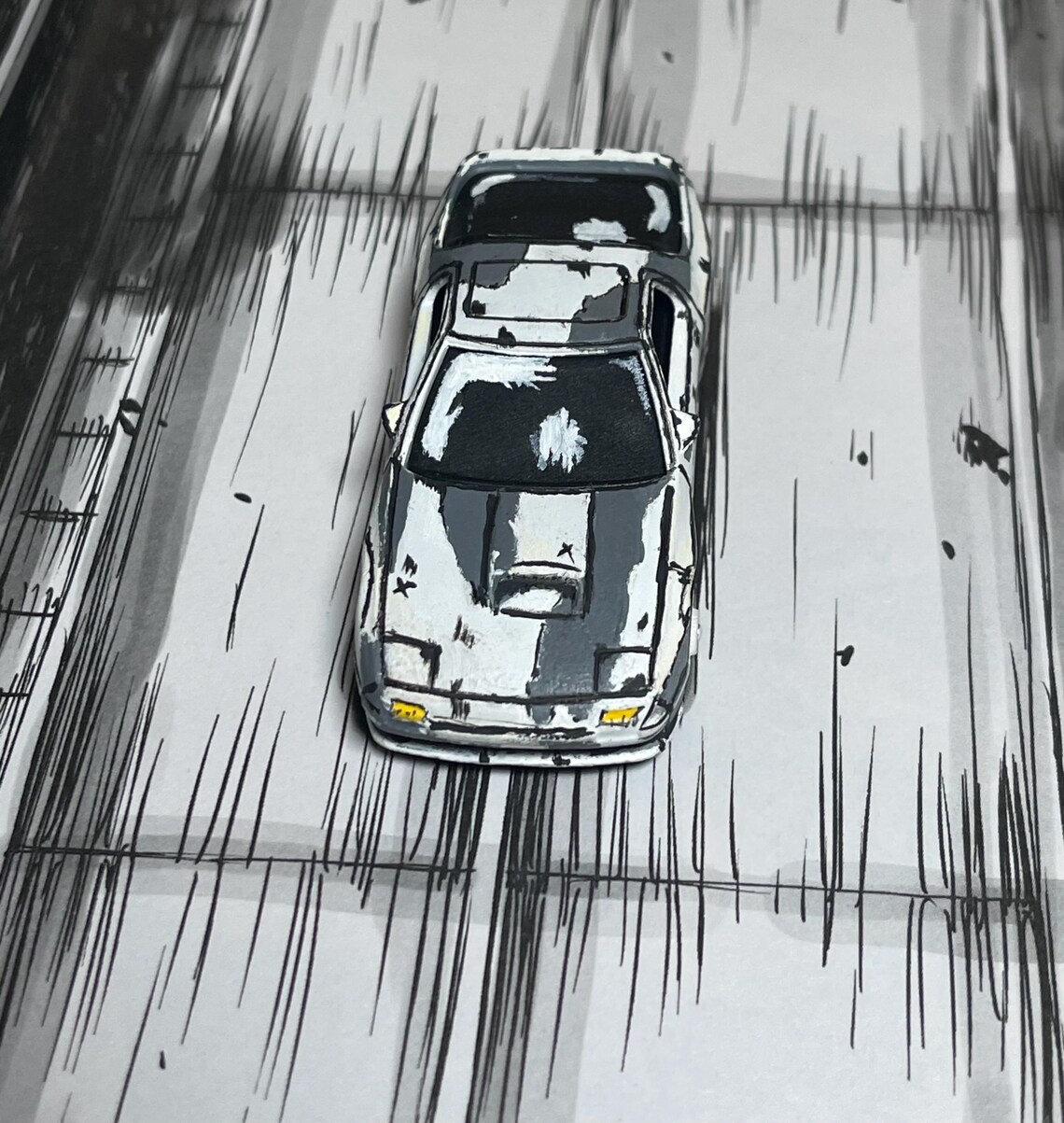 Mazda RX7 Fc,custom Diecast Cars, Hot Wheels, Matchbox, Customized Hot ...