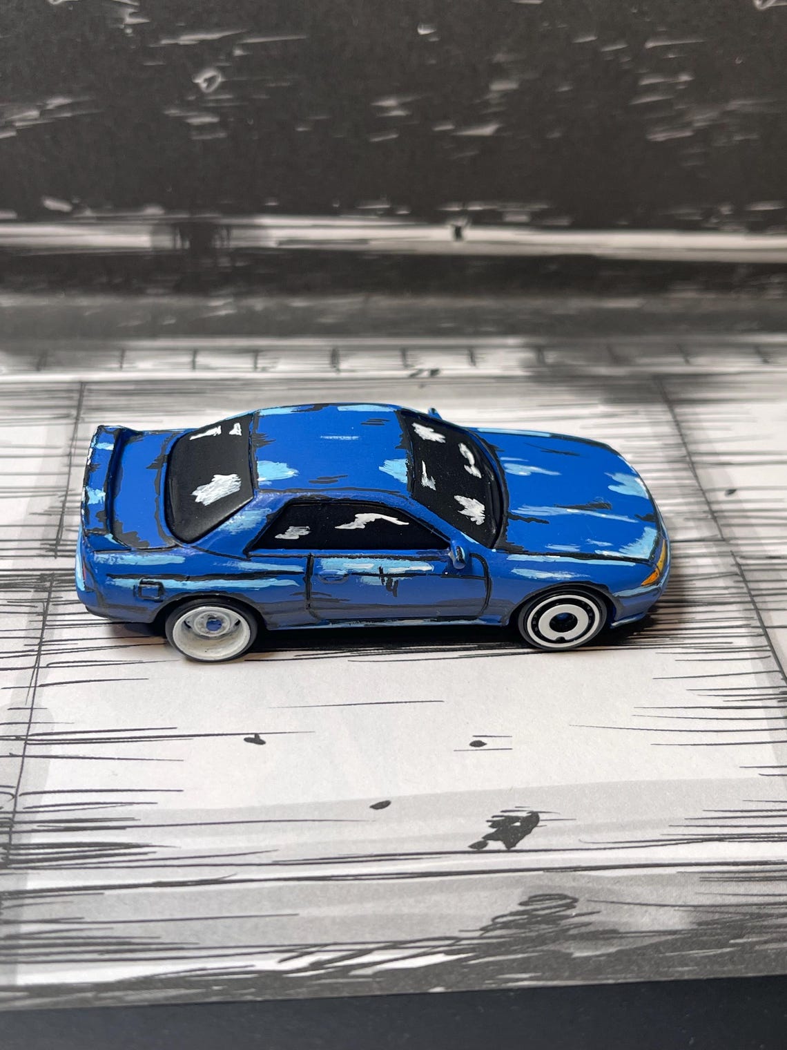 Custom Diecast Cars, Hot Wheels, Nissan Skyline R32, Matchbox ...