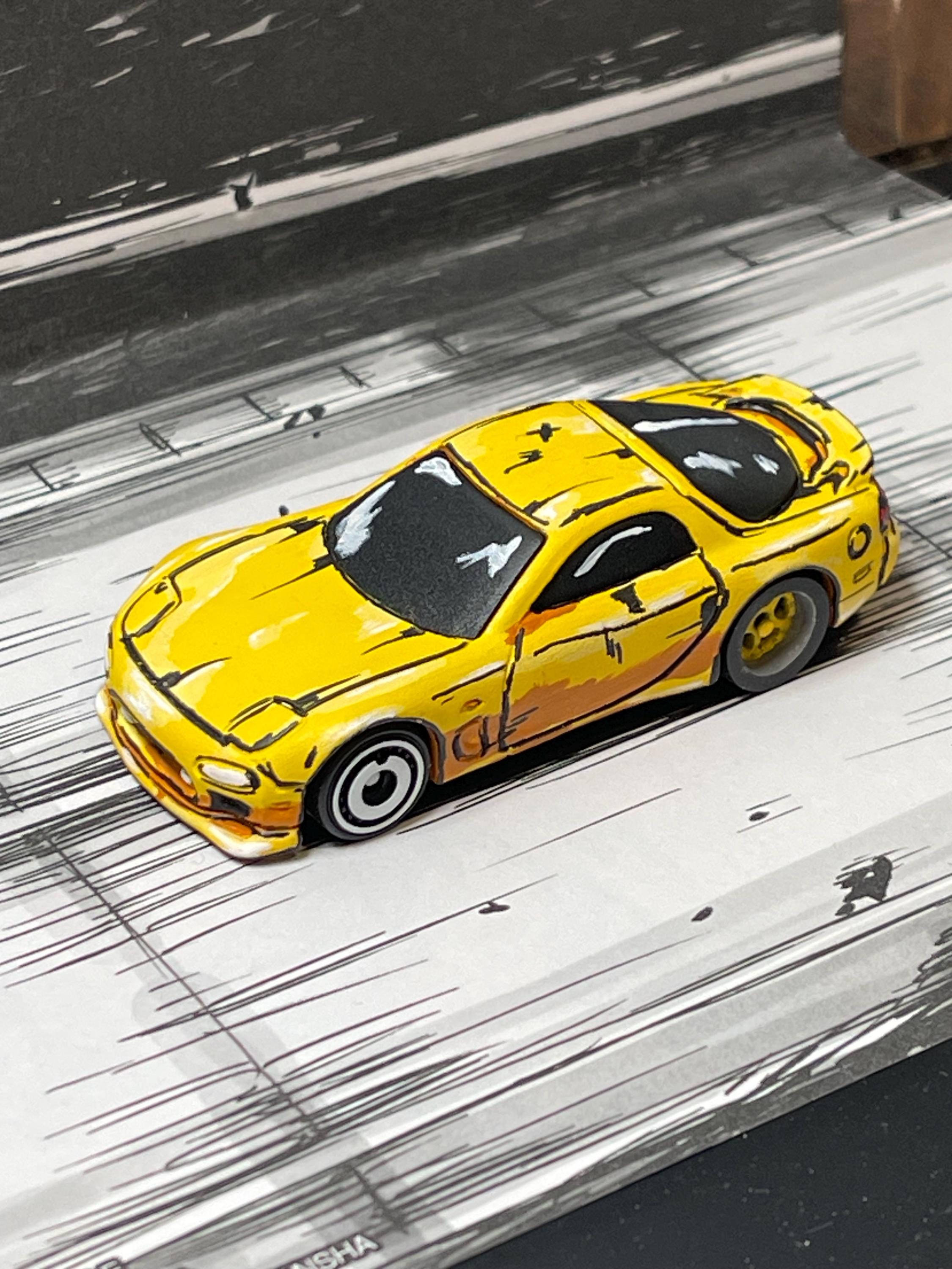 Custom Diecast Cars, Hot Wheels, Mazda RX7, Matchbox, Customized Hot ...