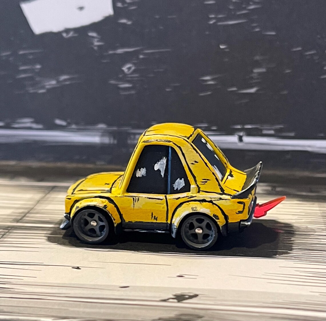 Custom Diecast Cars, Hot Wheels, Mazda Rx3, Manga Paint Job ,matchbox ...