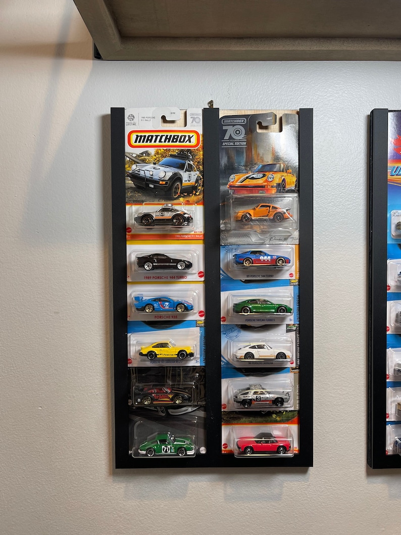 Hot Wheels Car Wall Display, Die Cast Car Display, Matchbox Car Storage ...