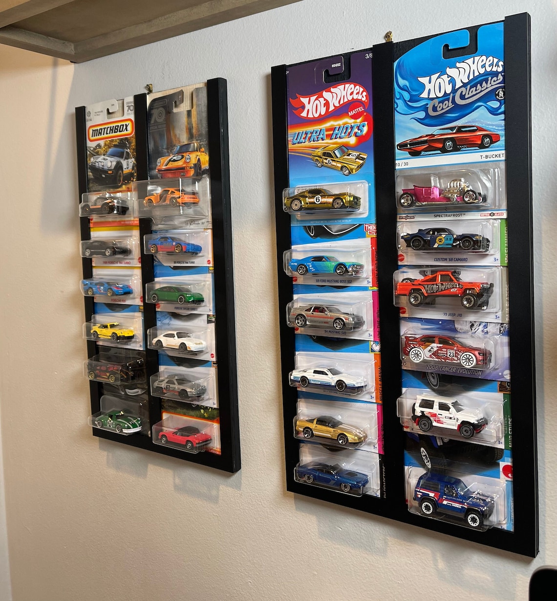 Hot Wheels Car Wall Display, Die Cast Car Display, Matchbox Car Storage ...
