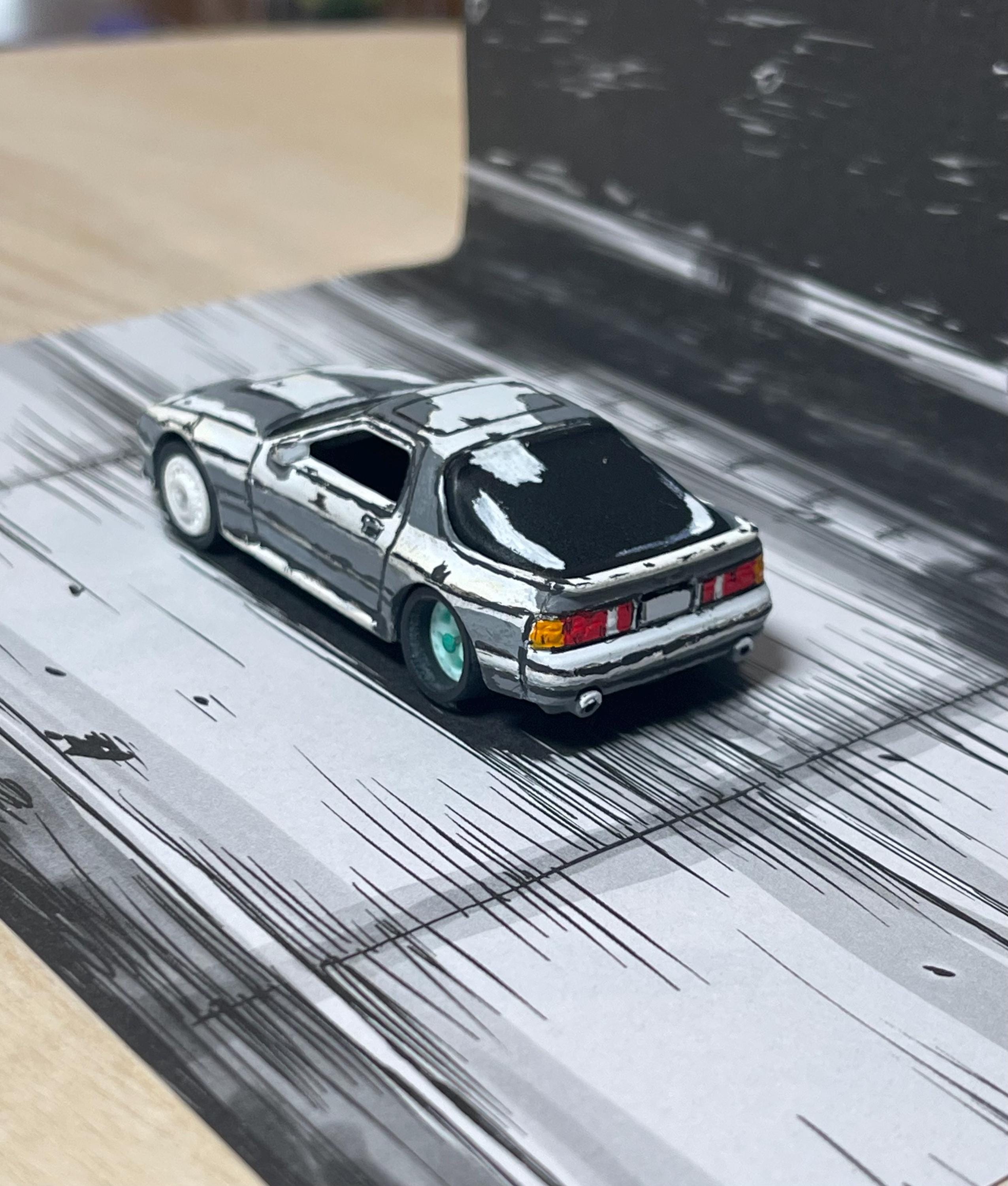 Mazda RX7 Fc,custom Diecast Cars, Hot Wheels, Matchbox, Customized Hot ...