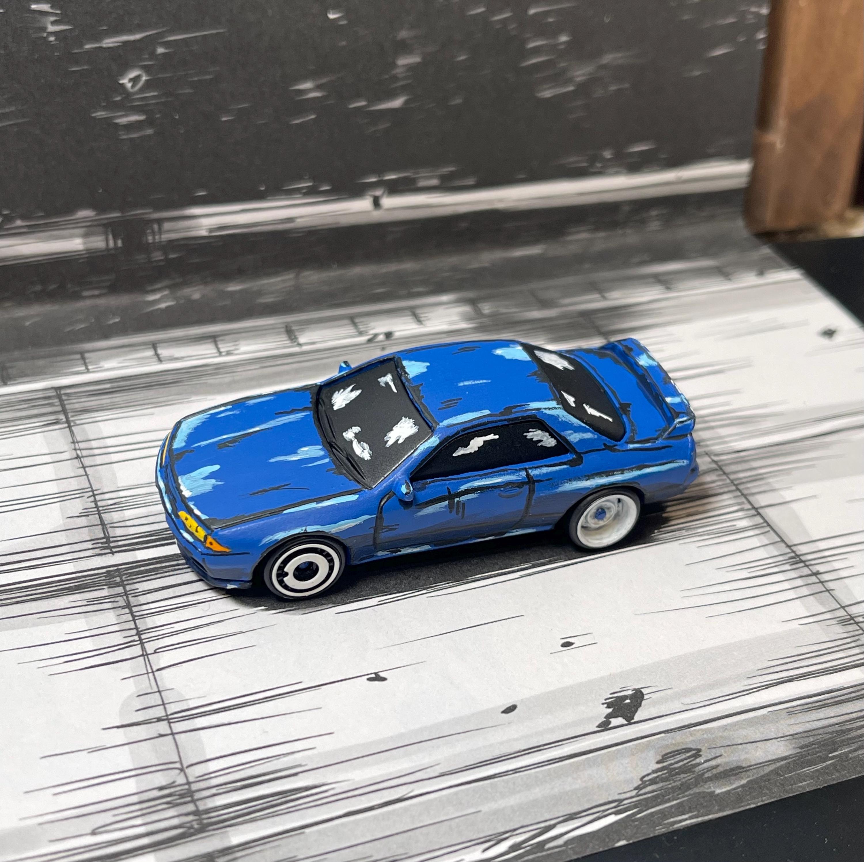 Custom Diecast Cars, Hot Wheels, Nissan Skyline R32, Matchbox ...