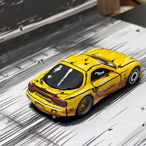 Custom Diecast Cars, Hot Wheels, Mazda RX7, Matchbox, Customized Hot ...
