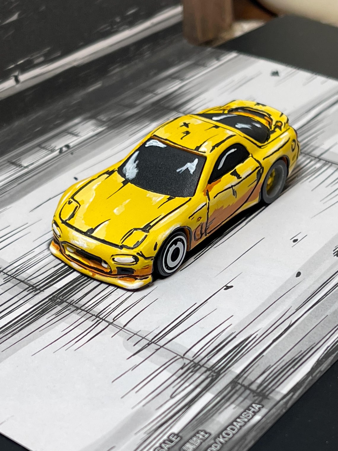 Custom Diecast Cars, Hot Wheels, Mazda RX7, Matchbox, Customized Hot ...