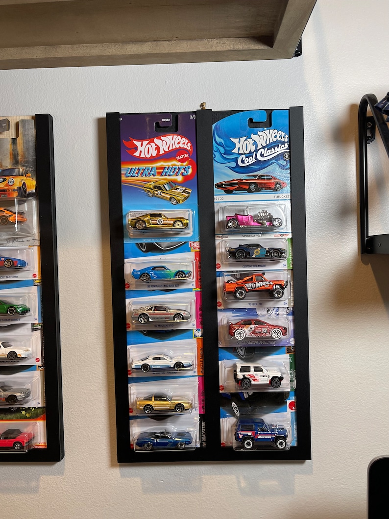 Hot Wheels Car Wall Display, Die Cast Car Display, Matchbox Car Storage ...
