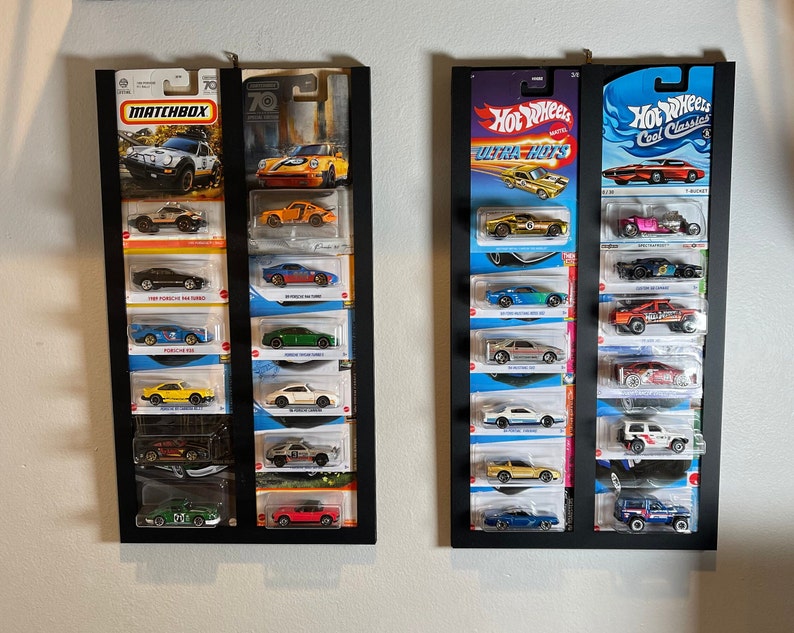 Hot Wheels Car Wall Display, Die Cast Car Display, Matchbox Car Storage ...