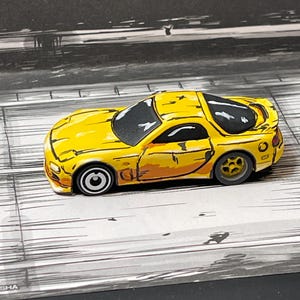 Custom Diecast Cars, Hot Wheels, Mazda RX7, Matchbox, Customized Hot ...