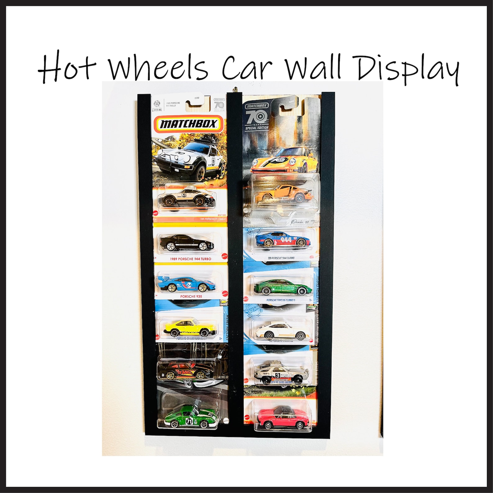 Hot Wheels Car Wall Display, Die Cast Car Display, Matchbox Car Storage ...