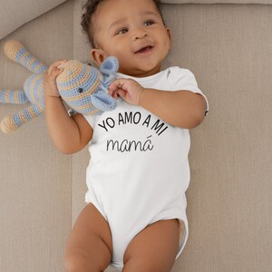 Yo Amo A Mi Mama, I Love My Mother Bodysuit, Mama Toddler Tee, Unisex ...