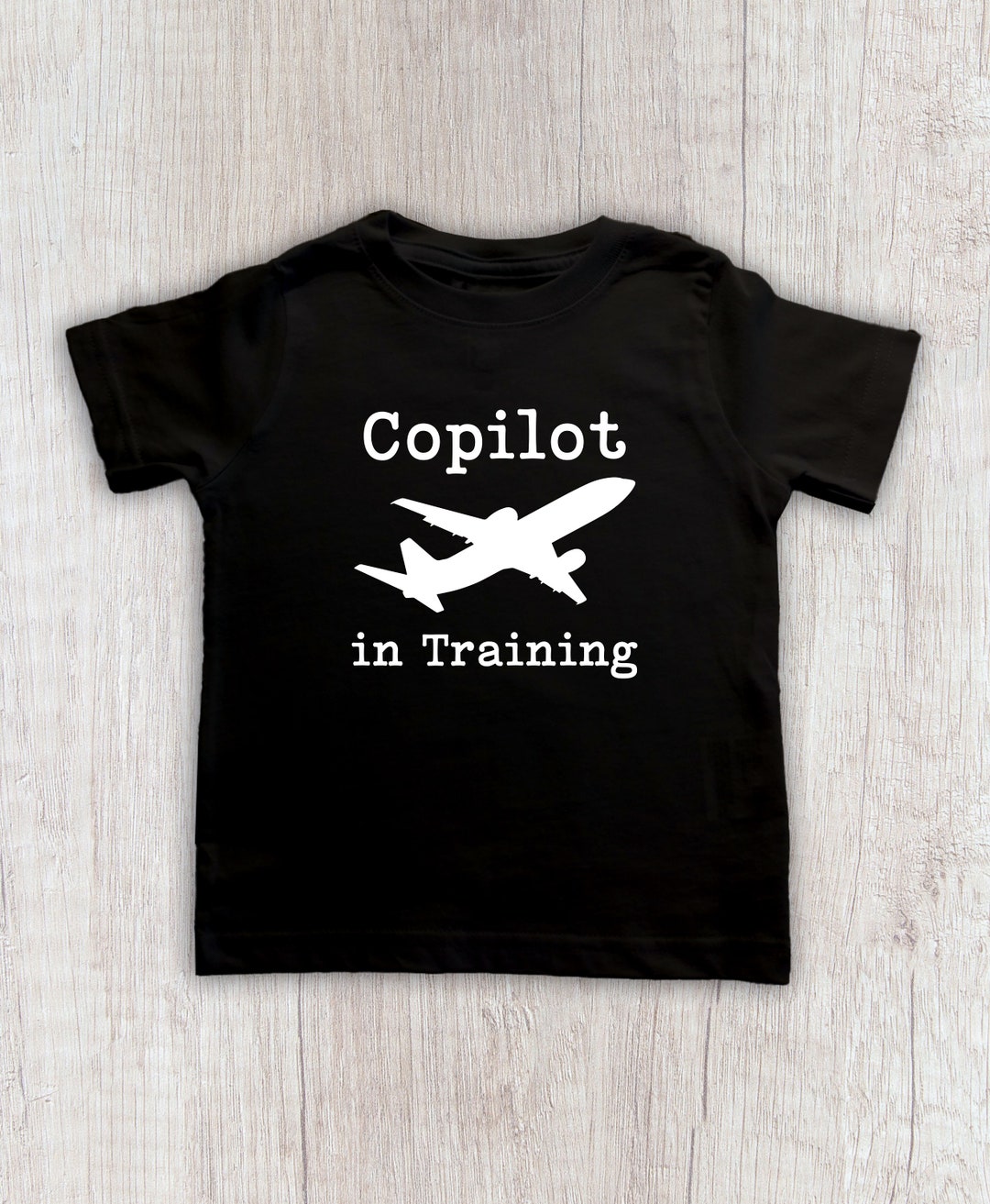 Copilot in Training Bodysuit, Airplane Lover Shirt, Kids Pilot Shirt ...