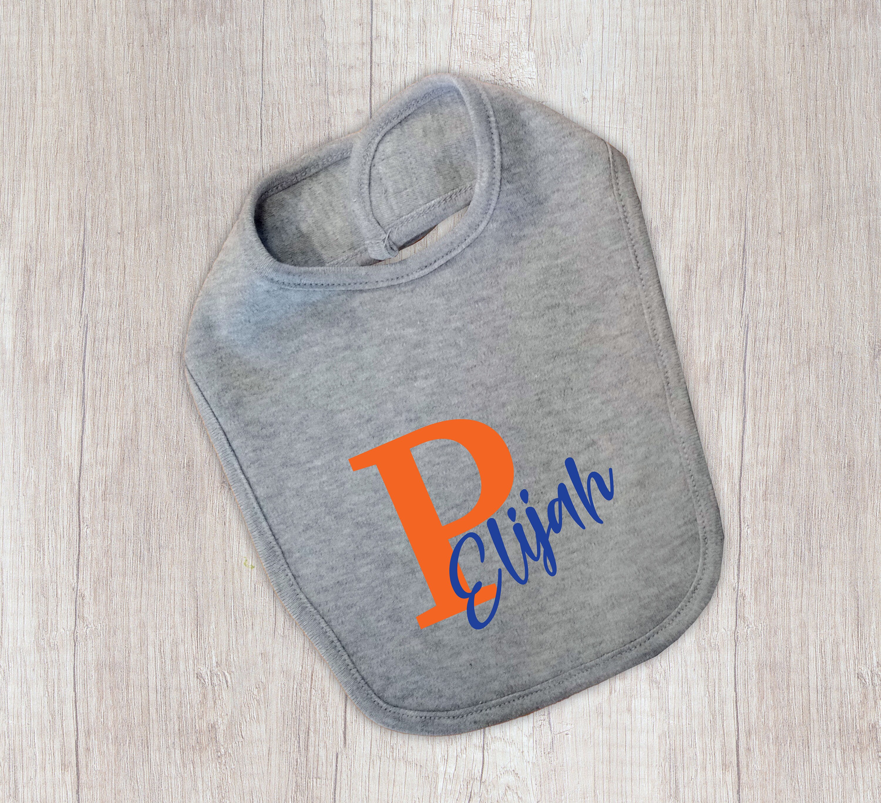 Monogrammed Baby Set, Infant Monogram Bodysuit, Personalized Baby Hat ...
