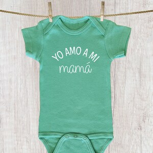 Yo Amo A Mi Mama, I Love My Mother Bodysuit, Mama Toddler Tee, Unisex ...